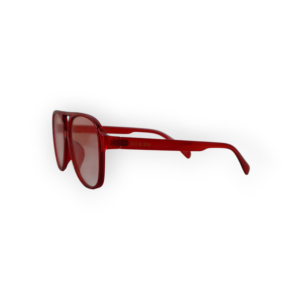 DOMMER Red Sunglasses – Sol & Kin